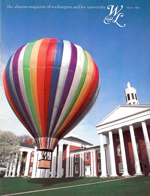 The Columns » W&L Alum Recounts His Life in Ballooning » Washington and ...