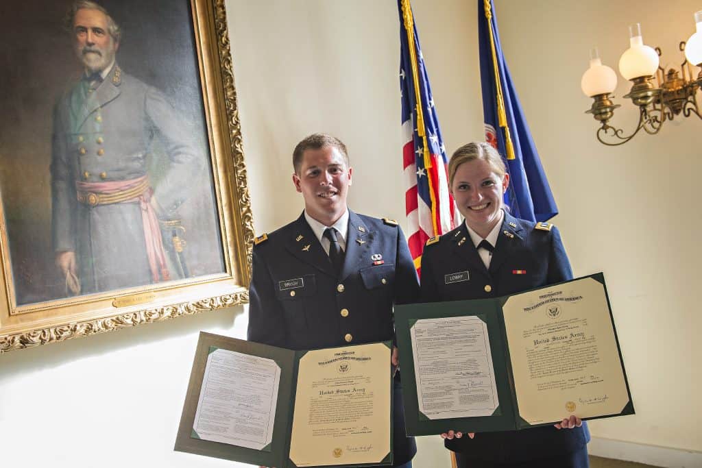 The Columns » Two 2014 Graduates Commissioned as U.S. Army Officers ...