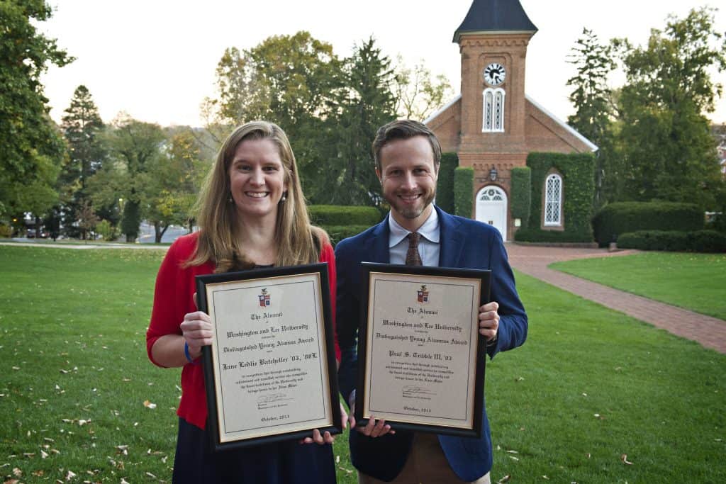 The Columns » Washington and Lee Honors Two Distinguished Young Alumni » Washington and Lee ...