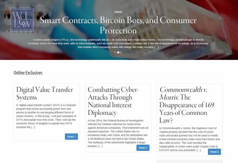 The Columns » W&L Law Review Named Top 10 Journal by Article Submission ...