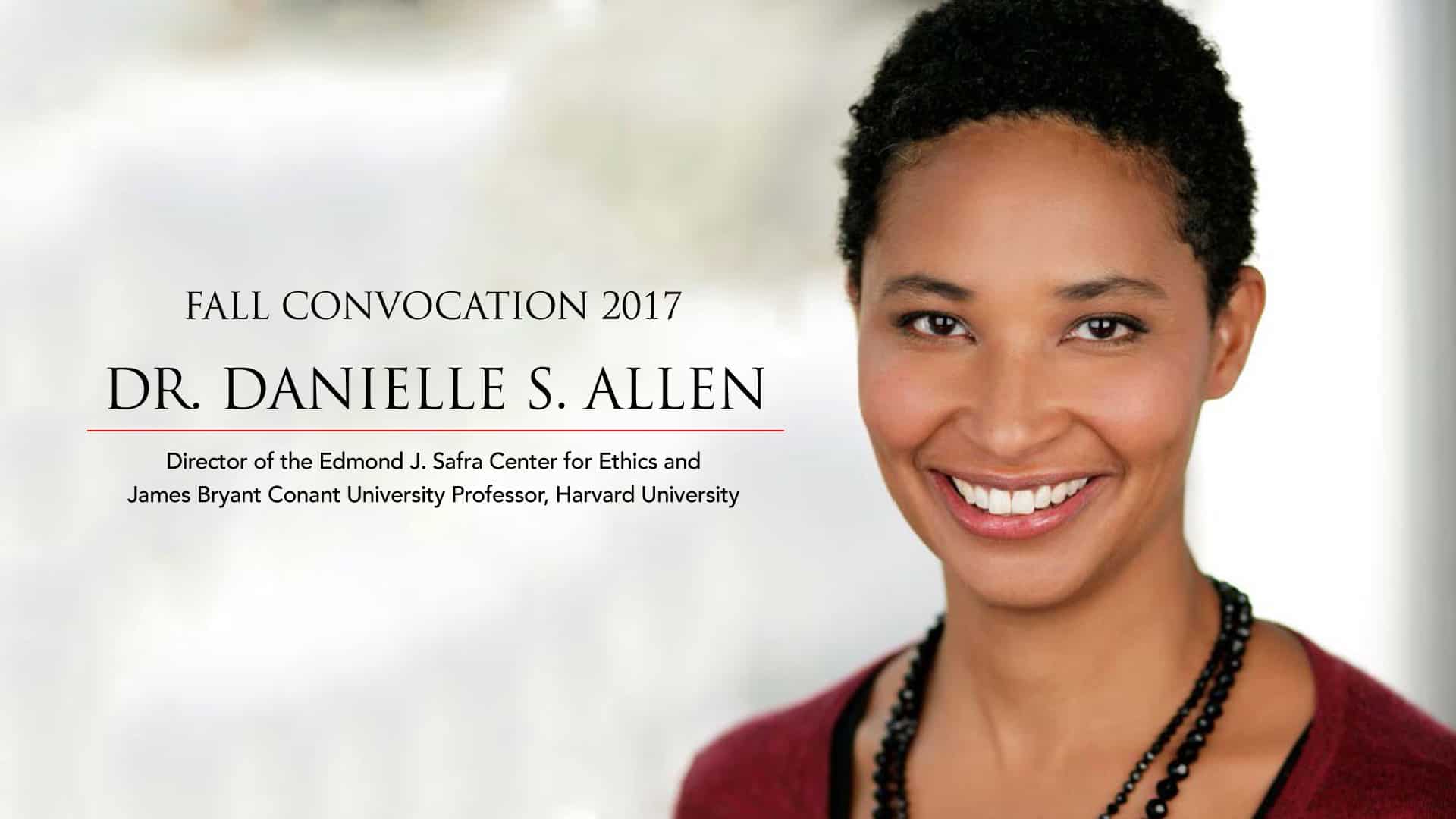 The Columns » Livestream: Fall Convocation 2017 with Dr. Danielle S ...