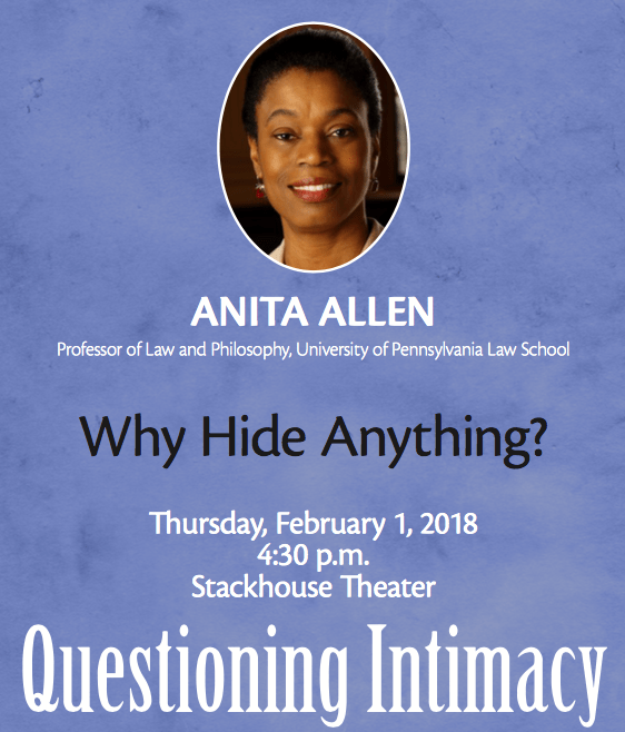 The Columns » W&L Continues Questioning Intimacy Series with Privacy ...