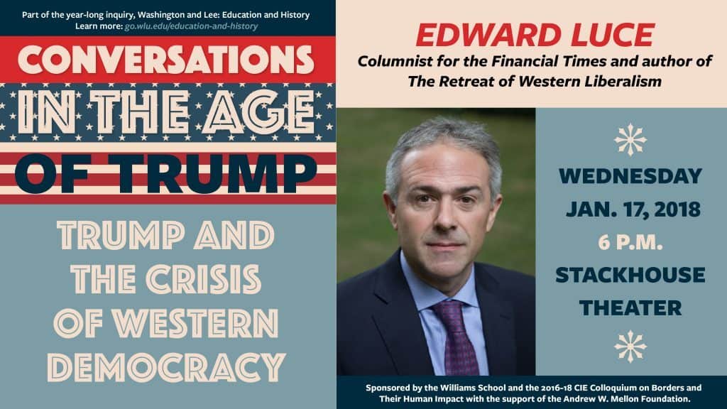 The Columns » “Conversations in the Age of Trump” Series with ...