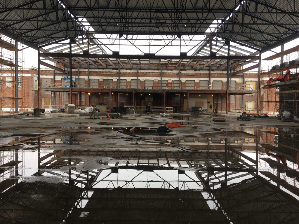 The Columns » New Athletic Center Takes Shape » Washington and Lee ...