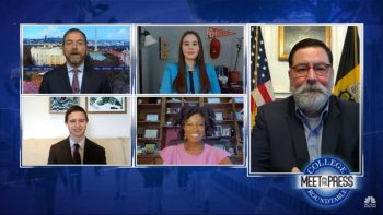 The Columns » W&L Student Appears on “Meet the Press” » Washington and Lee University