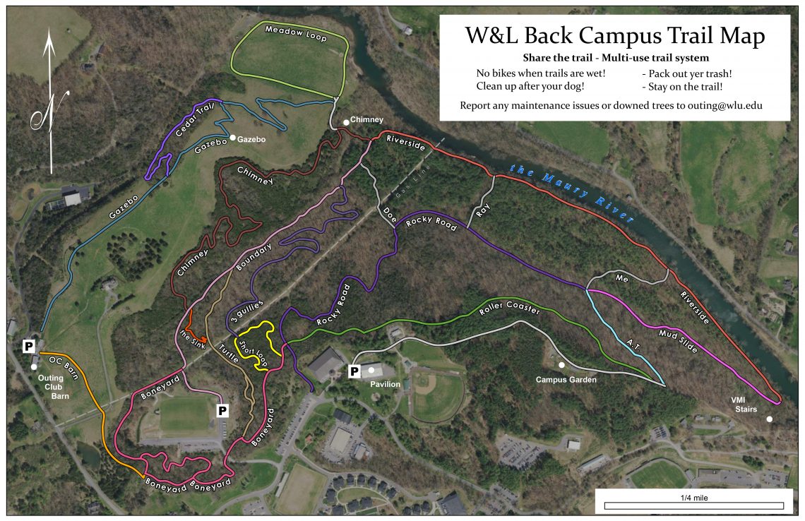 The Columns » Back-Campus Trails Better Than Ever » Washington and Lee ...