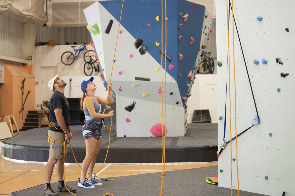 The Columns » ‘Welcome to the Rock Wall’ » Washington and Lee University