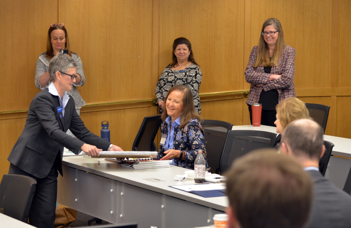 The Columns » Alumni and Friends Endow Scholarship to Honor Long-time ...