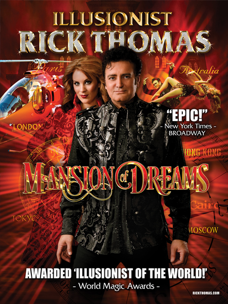 The Columns » Illusionist Rick Thomas Presents “Mansion of Dreams ...